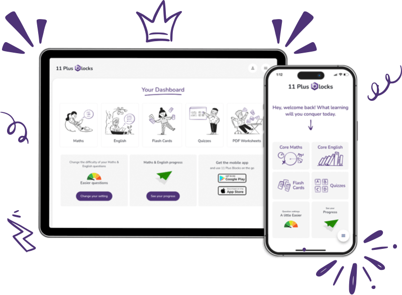 11 Plus Exam Papers App & Platform - 11 Plus Blocks